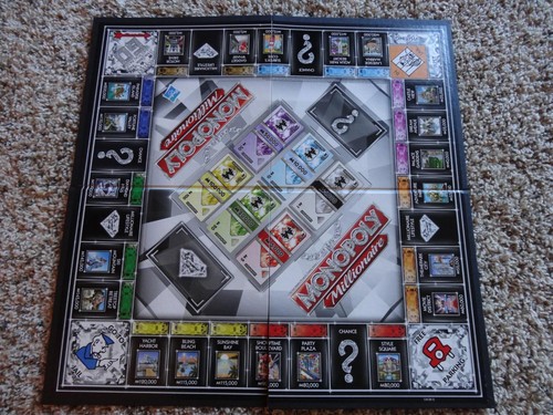 New HASBRO 2012 MONOPOLY MILLIONAIRE REPLACEMENT Quad Fold GAME BOARD ...