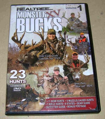 hunting DVD Realtree Monster Bucks XV, Vol 1, in excellent condition | eBay