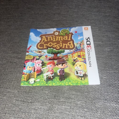 Animal Crossing New Leaf - Nintendo 3DS - Authentic - Manual Only! | eBay