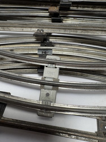 14 PIECE LOT Vintage marx 027 Gauge Train Track 3 RAIL 11 straight 4 ...