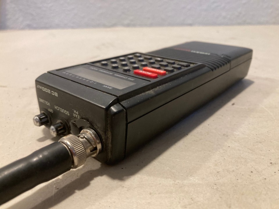 Vintage Uniden Bearcat 200 Channel Scanner Parts BC200XLT Analog ...