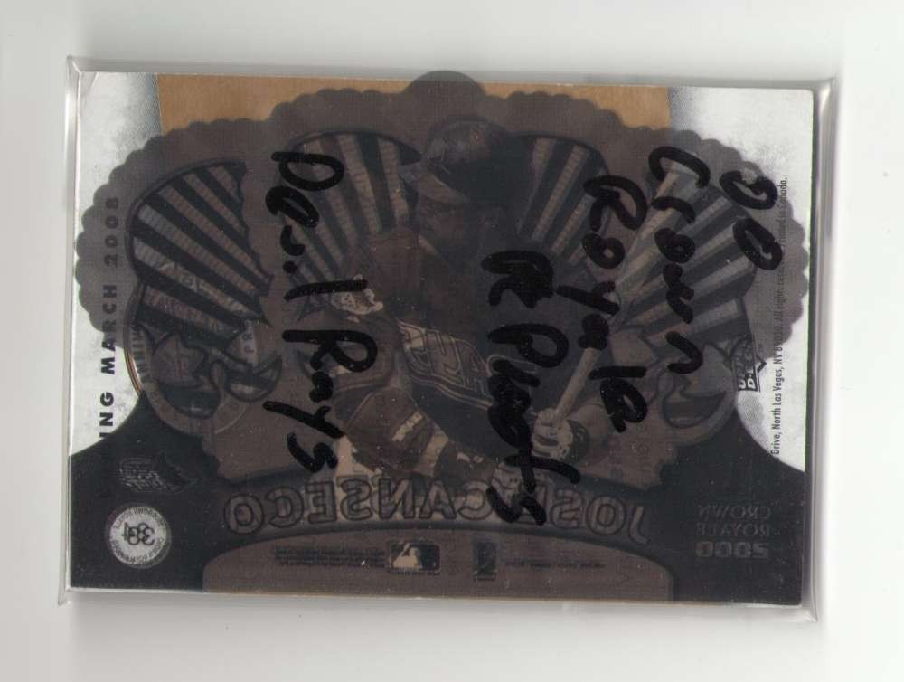 2000 Crown Royale Proofs - TAMPA BAY DEVIL RAYS Team Set | eBay UK