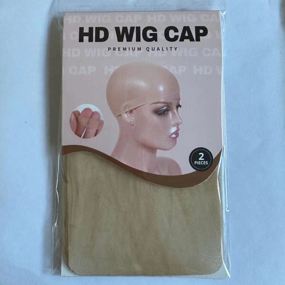Super Elastic Hair Net Transparent Net Wig Caps Invisible Wig Cap Woman ...
