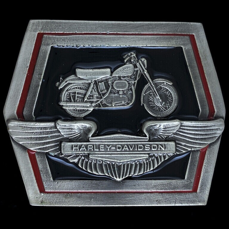 Harley Davidson Motorcycle Stars Wings Bar Shield Bik… - Gem