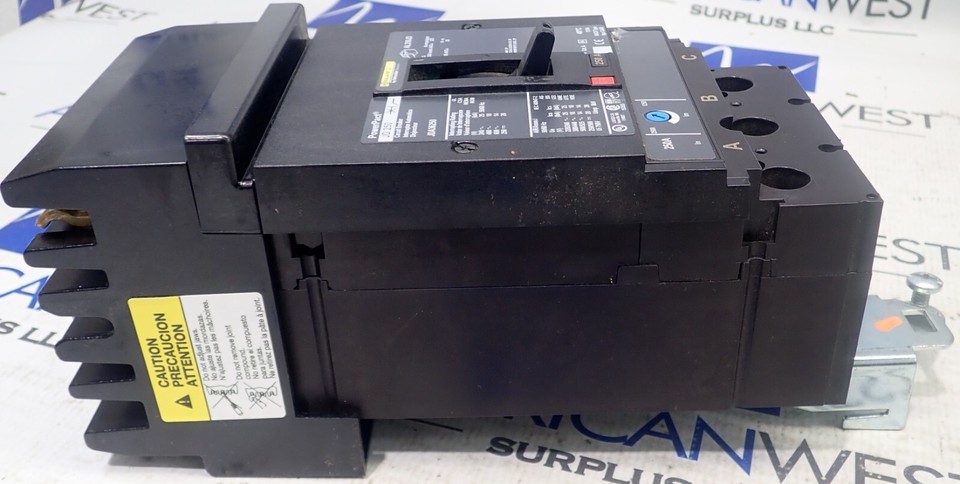 Square D JDA36250 250 Amp 3 Pole 600V PowerPact I-Line Circuit Breaker ...