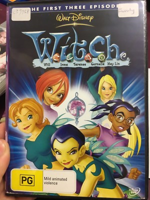 WITCH / W.I.T.C.H. Volume 1 ex-rental region 4 DVD (Walt Disney kids ...