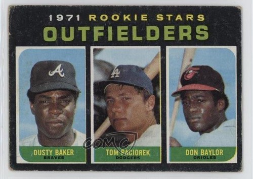 1971 Topps High # Dusty Baker Tom Paciorek Don Baylor #709 Rookie RC | eBay