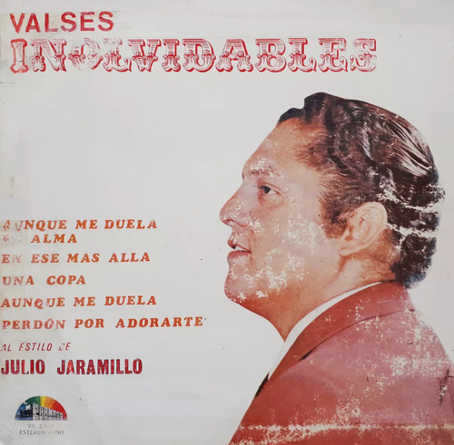 LP JULIO JARAMILLO VALSES INOLVIDABLES 1975 ARGENTINA PX 23041 | eBay
