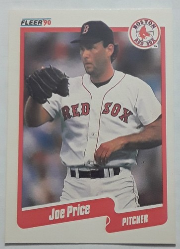 Joe Price #282 Boston Red Sox 1990 Fleer90 Baseball Card | eBay