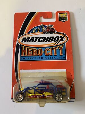 Matchbox Hero City Collection Dune Buggy #46 Factory Sealed Slight ...
