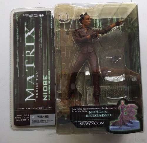 NEW MCFARLANE THE MATRIX SERIES 2 NIOBE MATRIX RELOADED ACTION FIGURE ...