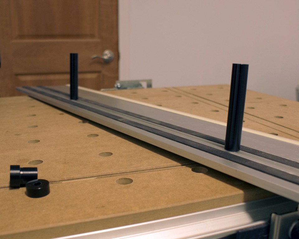 Precision Rail Dogs (Black anodized) for Festool MFT/3 Bench and 20mm ...