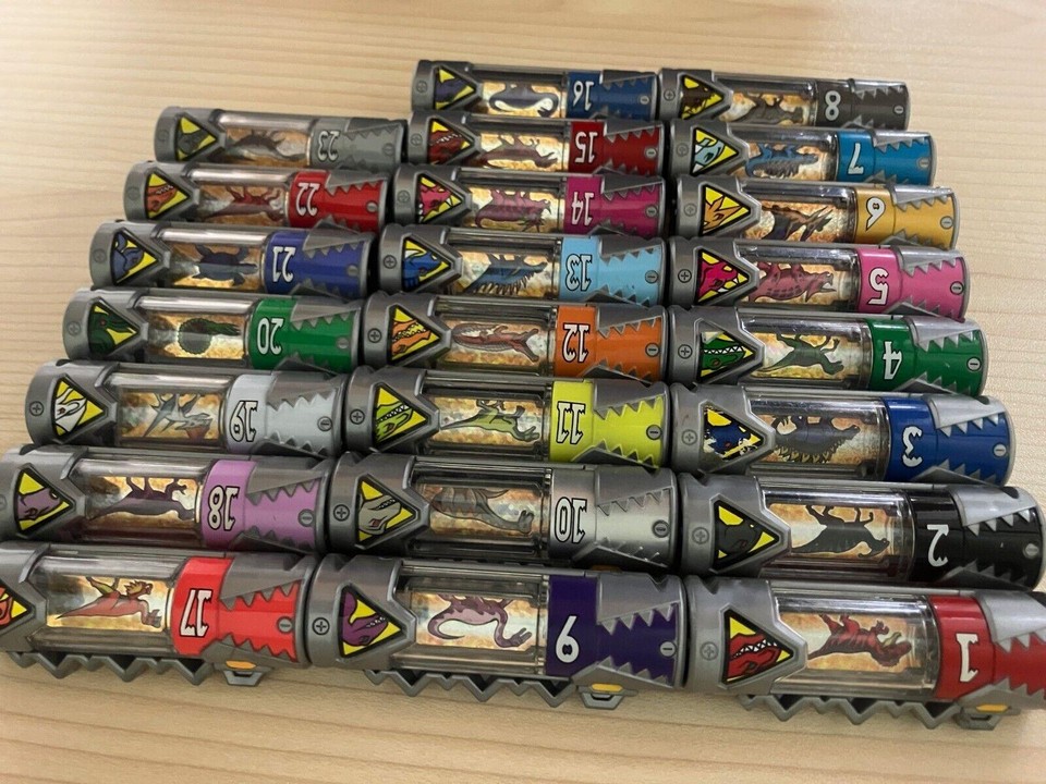 Power Rangers Dino Charge Zyudenchi 1-23 Set Kyoryuger Dino Charger ...