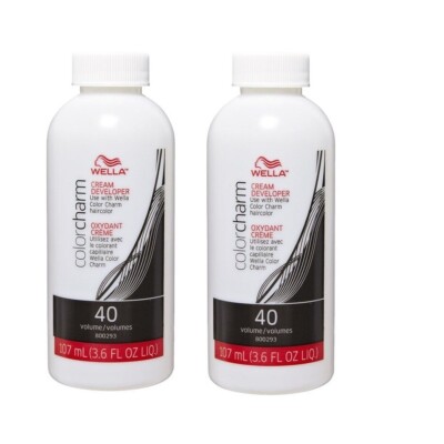 Wella Color Charm Cream Developer 40 Volume 3.6oz/107ml Pack of 2 | eBay
