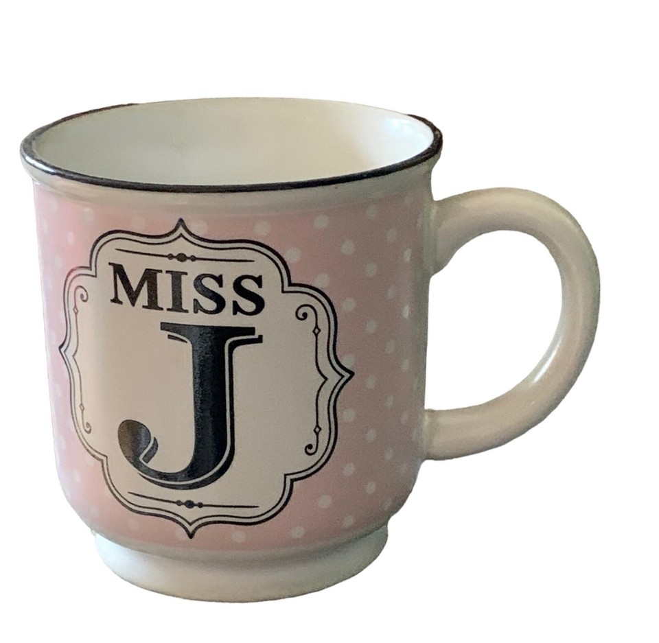Alphabet Mug Mr / Mrs / Miss Men's Women's Gift Mug Birthday ...