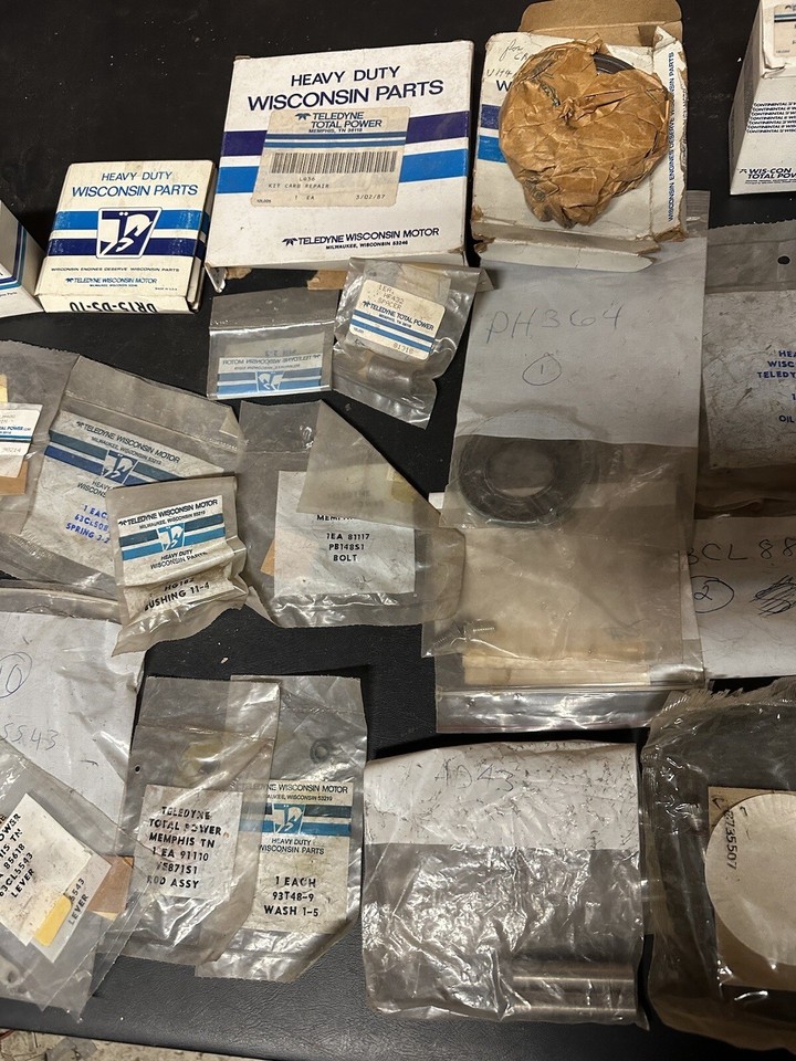 Vintage NOS Wisconsin Engine Parts VG4D VF4D VE4D Lot 3 | eBay