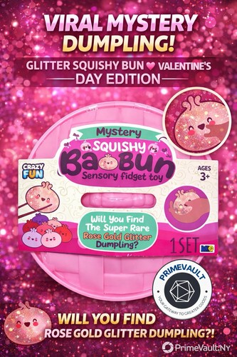 IN HAND Crazy Fun Bao Bun Mystery Dumpling Squishy Bun Valentine’s day ...