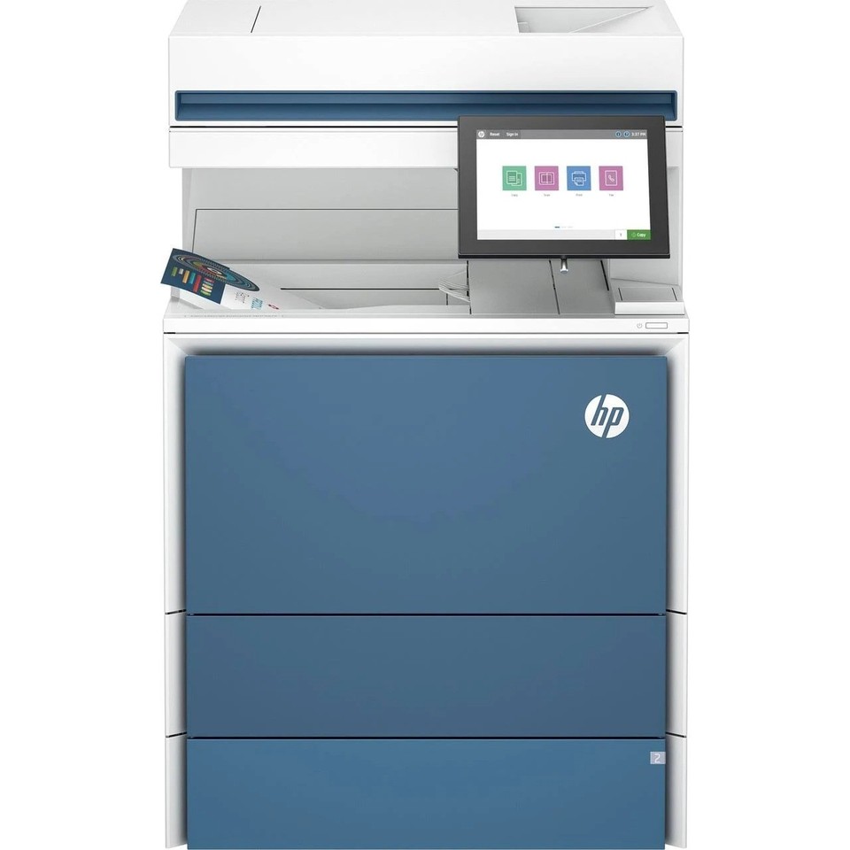New HP Color LaserJet Enterprise MFP X677dn 6QQ01A#BGJ | eBay