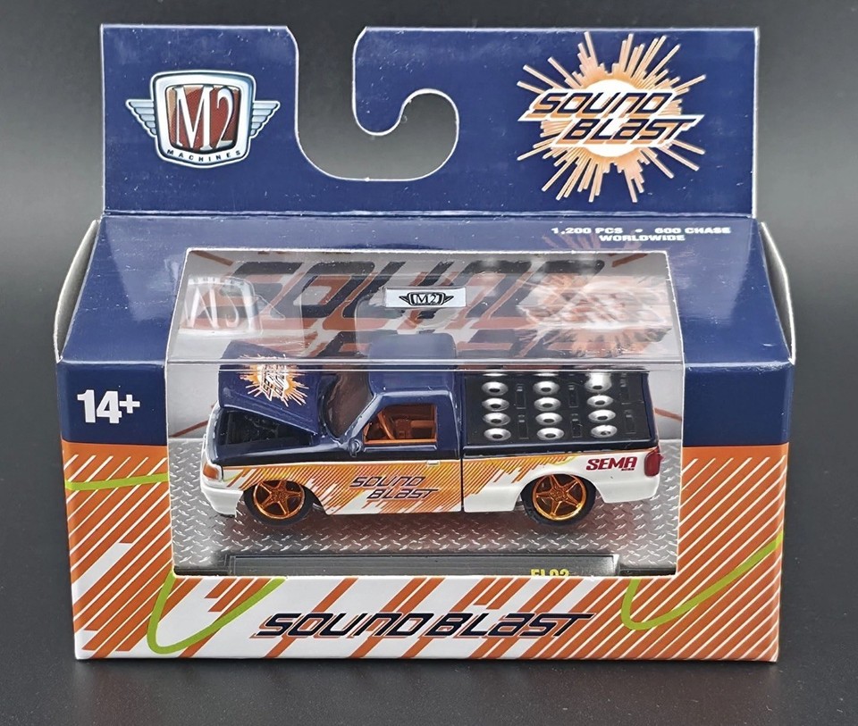 M2 Machines 2025 SEMA Show Exclusive 1995 Ford Ranger Sound Blast Chase ...