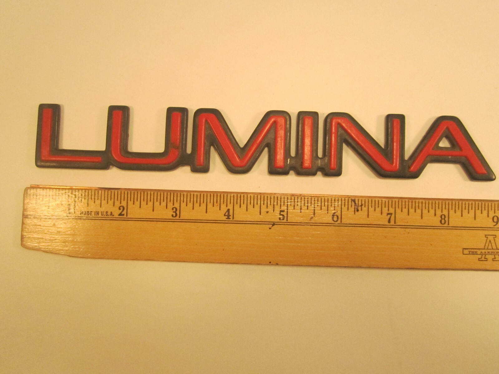 Original Vintage PLASTIC Car Emblem CHEVROLET LUMINA [Y64C] | eBay