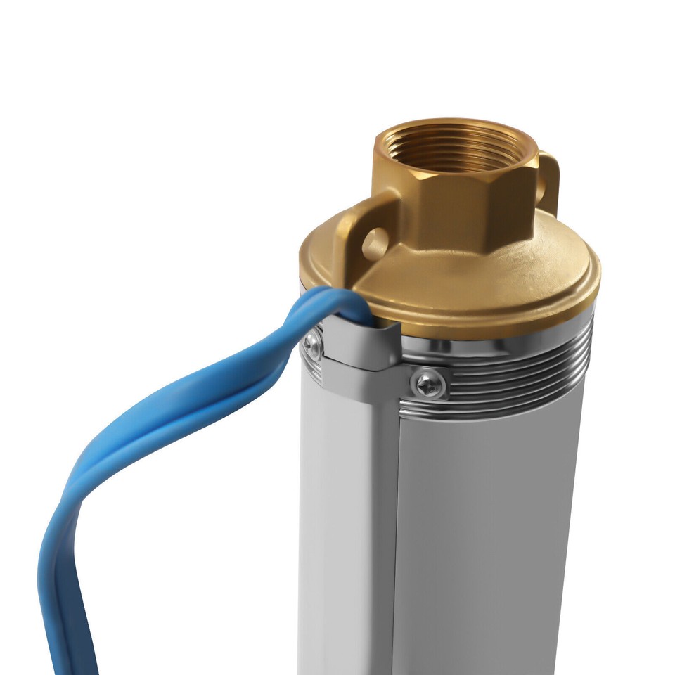 1.5HP Deep Well Water Pump Submersible Stainless Steel 295ft 24GPM 110V ...