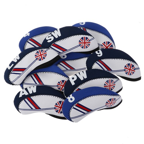 10x/set Golf Club Iron Head Cover Protector Neoprene Golf Protective ...