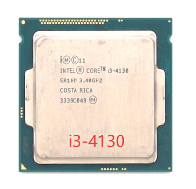 Used Intel Core i3-4130 3.4GHz SR1NP Dual-Core 3MB LGA1150 CPU ...