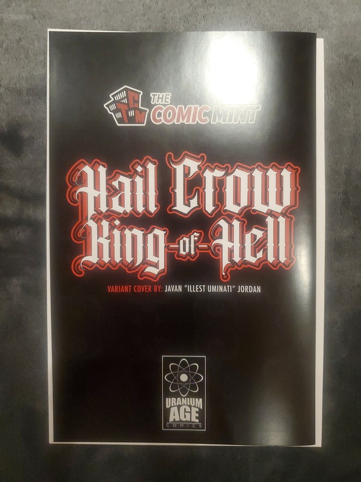 Hail Crow Enter The King Of Hell Comic Mint NYCC Javan Jordan Variant ...