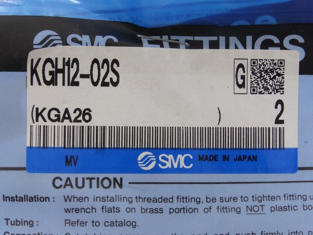SMC Kgh12-02s One-touch Fitting Stainless Male Connector for sale ...