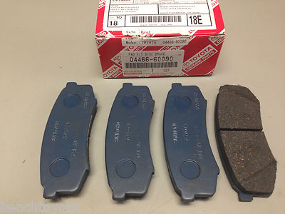 07-14 FJ CRUISER, 03-09 4RUNNER Rear Brake Pads NEW Toyota OEM 04466 ...