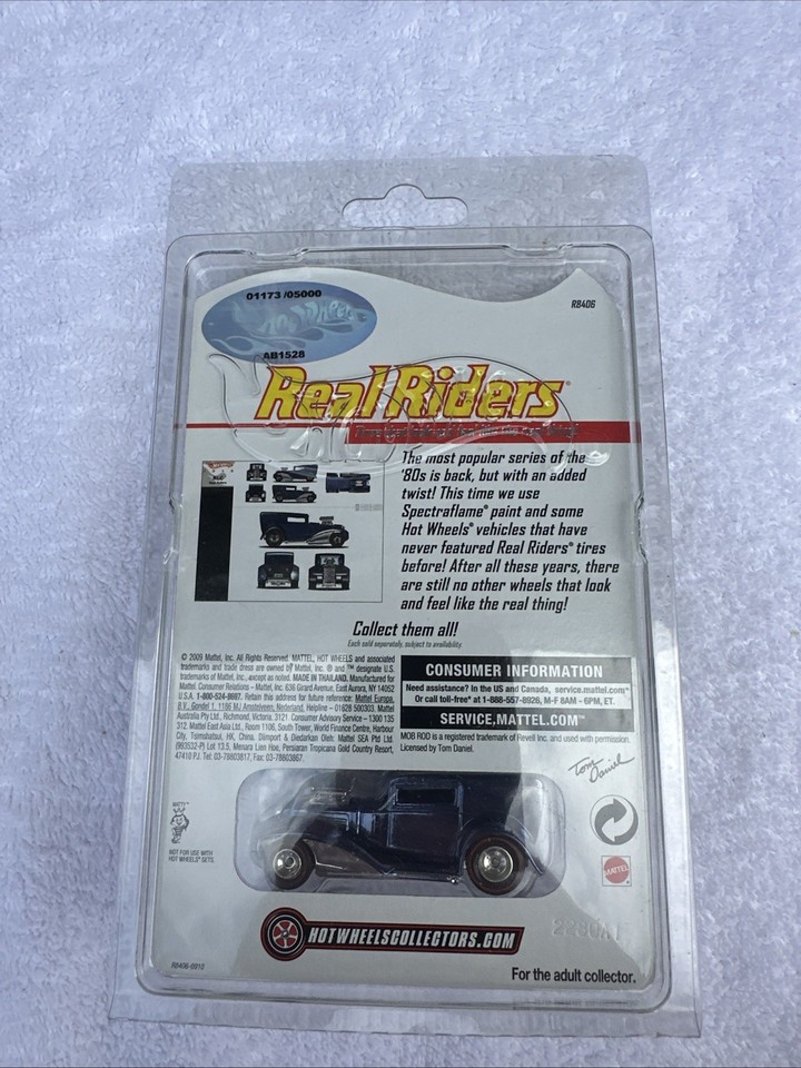 Hot Wheels Series 9 Real Riders Mob Rod, 6 of 6, 1173/5000 | eBay