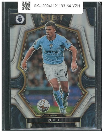 2022 Panini Select Premier League Rodri Base Set Premier League ...
