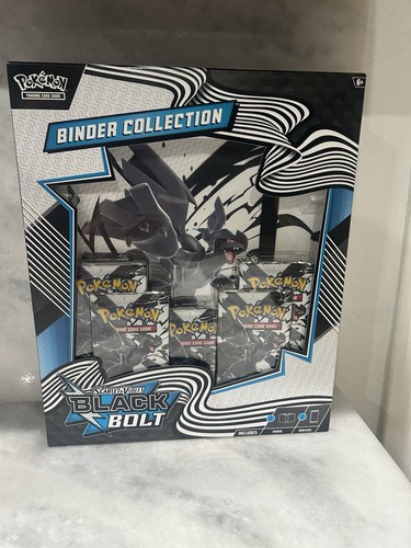 Pokemon TCG Scarlet Violet Black Bolt Binder Collection | eBay