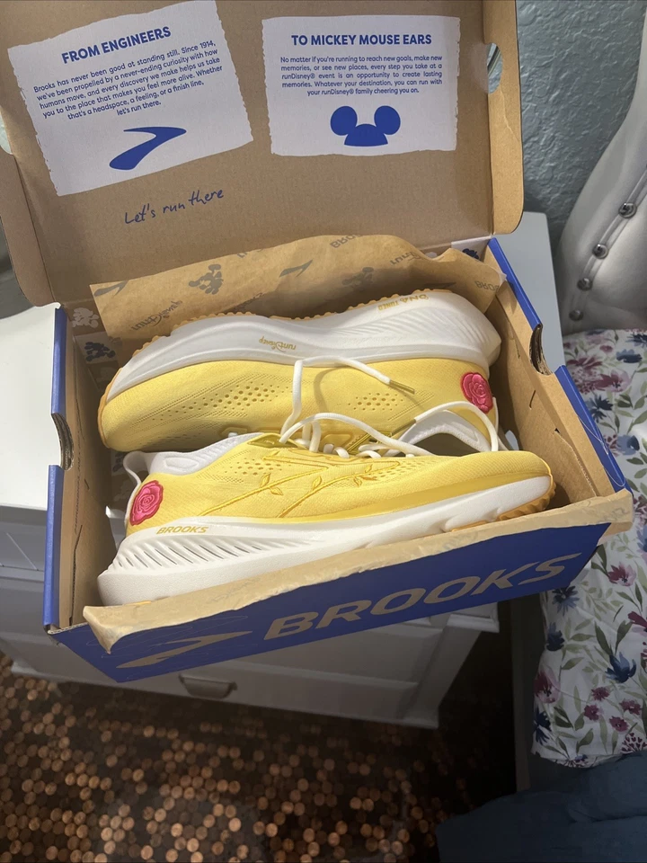 runDisney x Brooks Glycerin 23 Belle for sale | eBay