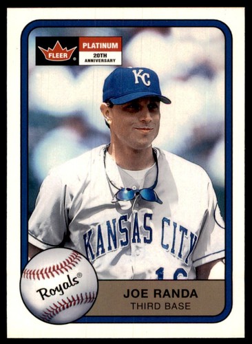 2001 FLEER PLATINUM JOE RANDA KANSAS CITY ROYALS #14 | eBay