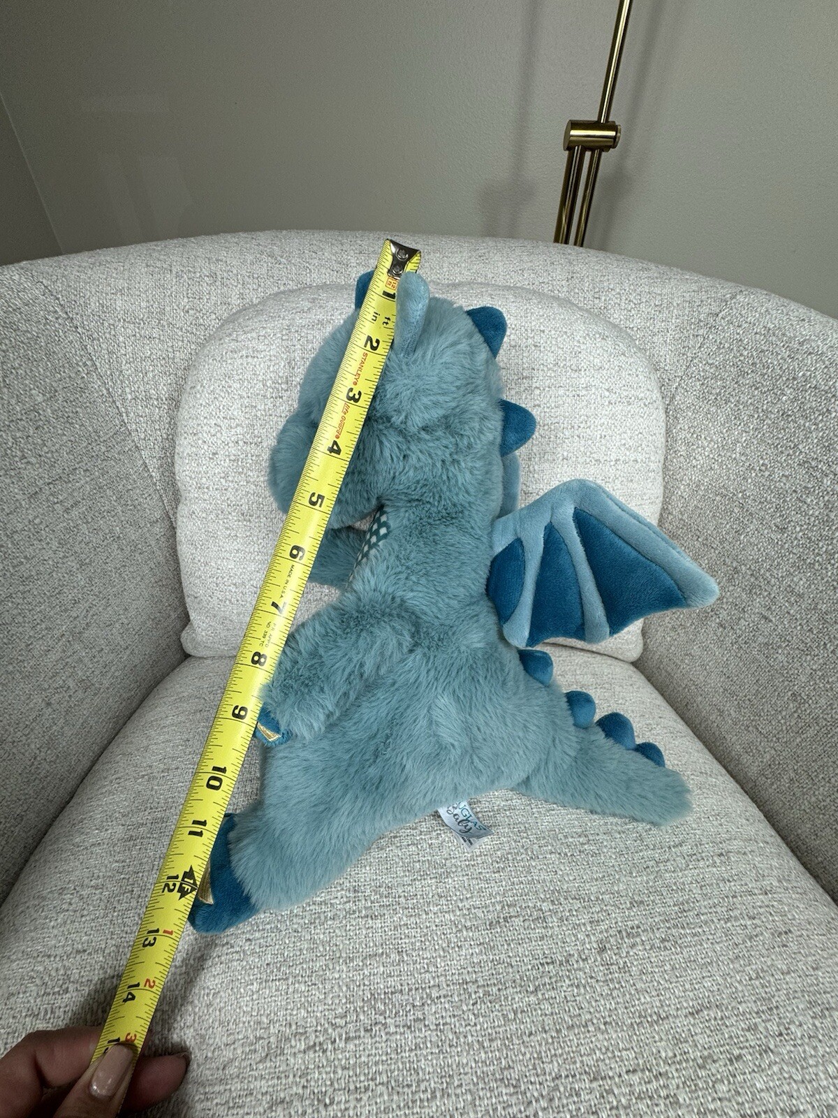 Douglas Baby Cuddle Toys Dragon Blue Plumpie 6525 Stuffed Plush Wings ...