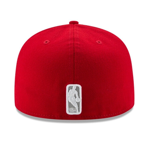 New Era Houston Rockets 5950 Red Fitted Hat NBA Basic Official Team ...