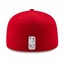 New Era Houston Rockets 5950 Red Fitted Hat NBA Basic Official Team ...