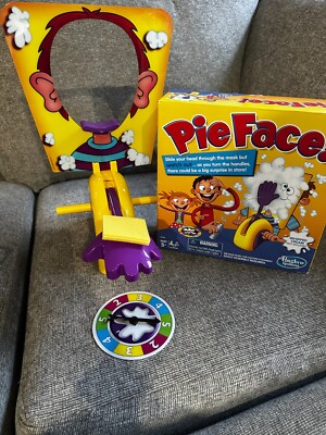2014 Hasbro Pie Face! Game Ages 5 Plus, 2+ players, Whip cream not ...