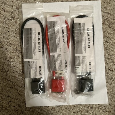 Lot of 3 Regal Firearm Gun Safety Cable Lock with Keys R15LC1 Free ...