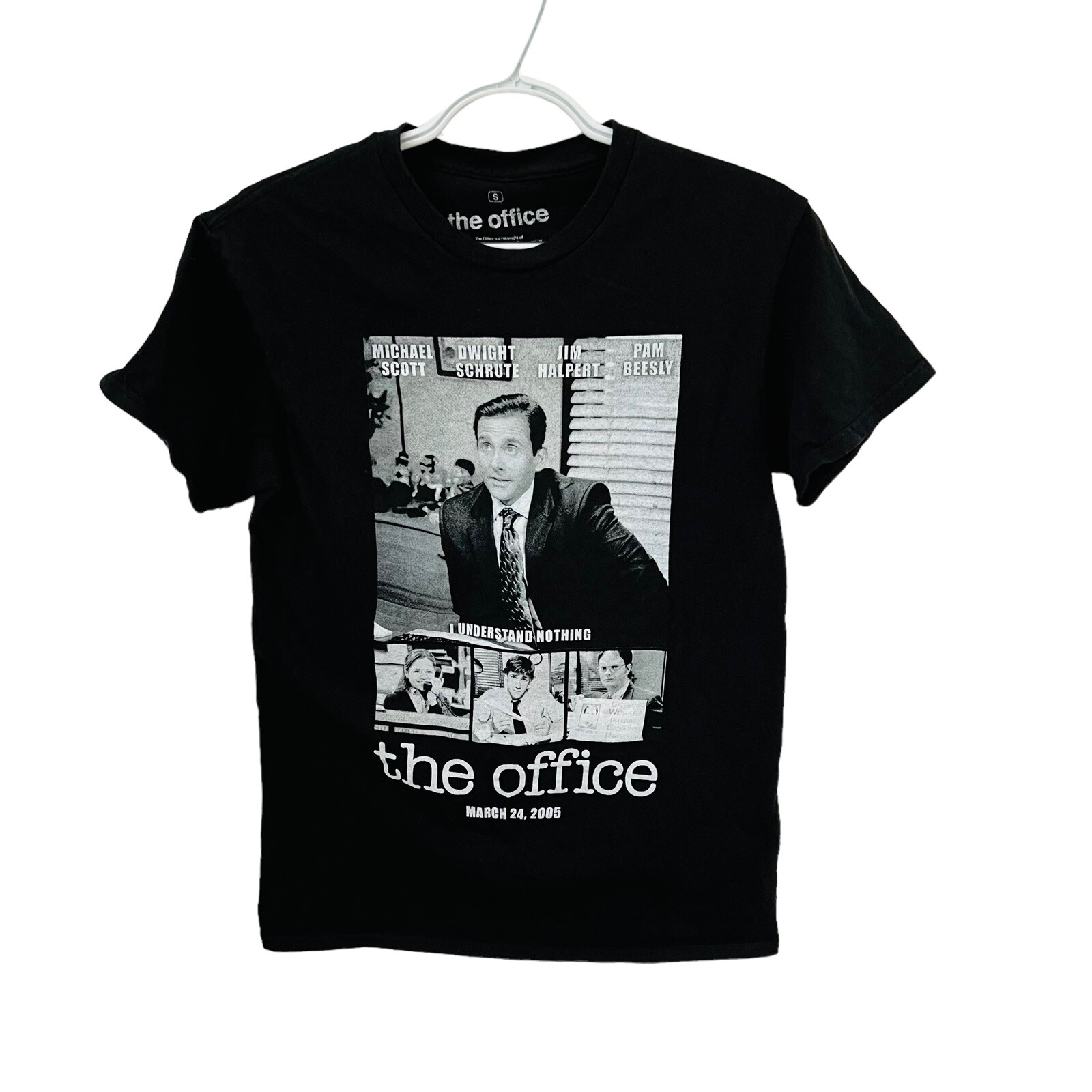 Mens S The Office Graphic T Shirt Black Dwight Michae… - Gem