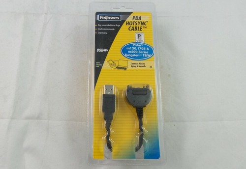Fellowes PDA Hotsync Cable for Palm m130/i705/m500/Tungsten T&W (98171 ...