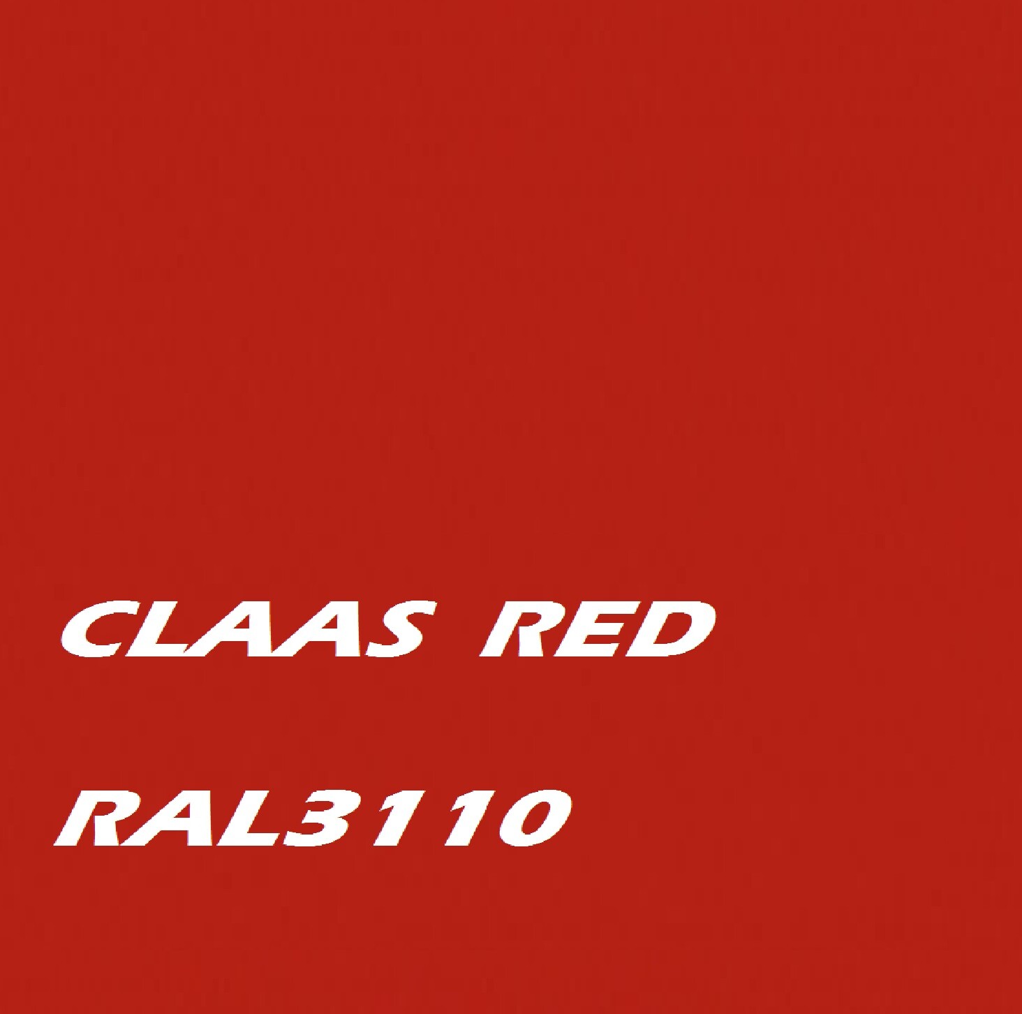 CLAAS RED RAL3110 Agricultural Machinery Enamel Gloss Paint Brush or ...