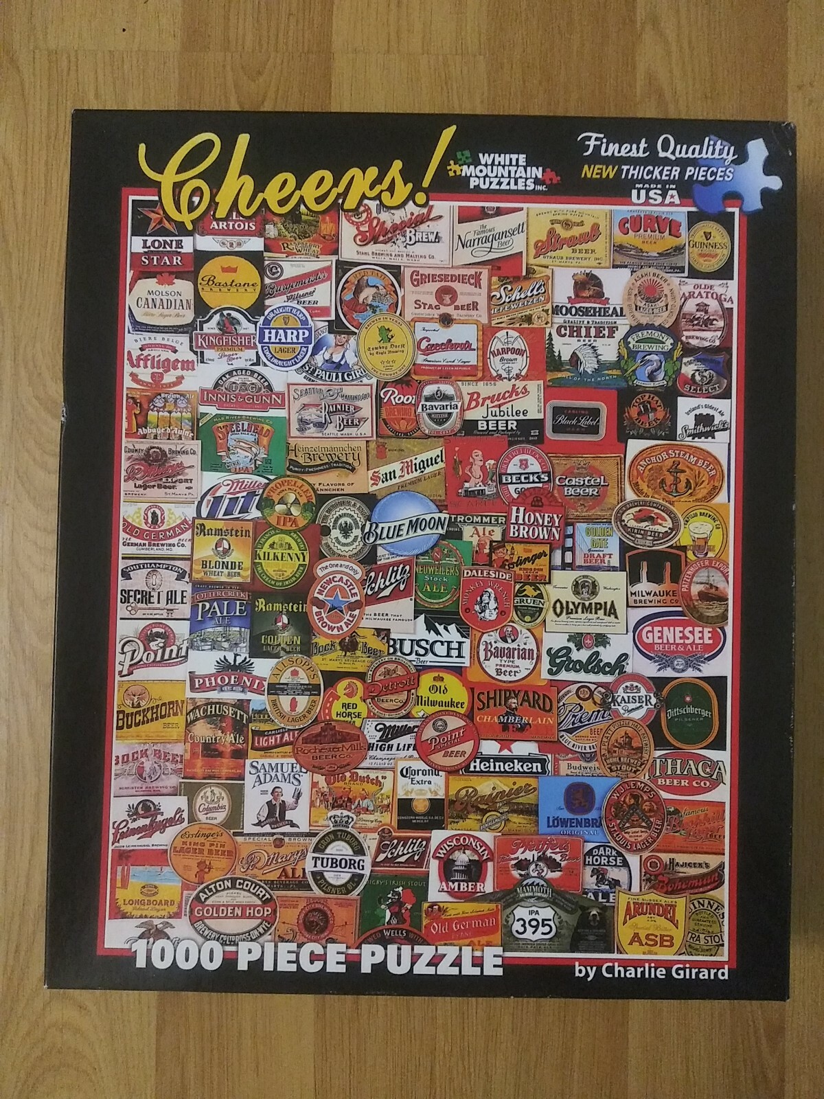 White Mountain Cheers! Beer Brands Jigsaw Puzzle 1000 Piece | eBay
