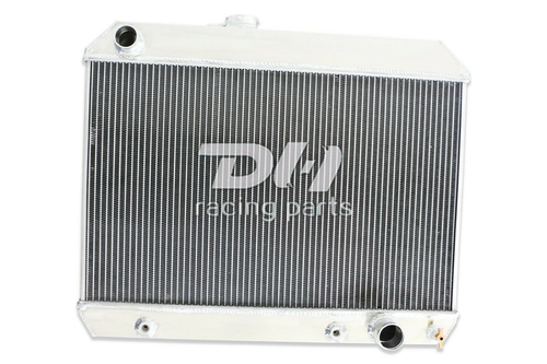 4 Rows Radiator For 1965-1967 Pontiac GTO/ Tempest/ LeMans 3.5-6.6L l6 ...