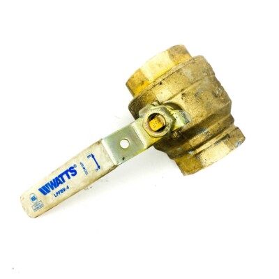 Watts LFFBV-4 Hand Op. 2-in Female NPT Brass Ball Valve, 0555125 - F/S ...