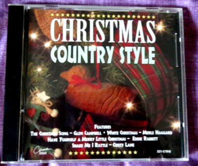 Christmas Country Style CD *SEALED* Campbell Haggard Roy Rogers Suzy ...