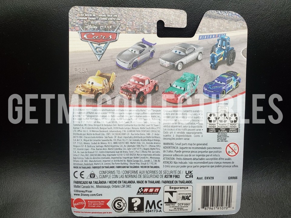 DISNEY PIXAR CARS JIM REVERICK CARBON CYBER 2021 SAVE 6% GMC | eBay UK