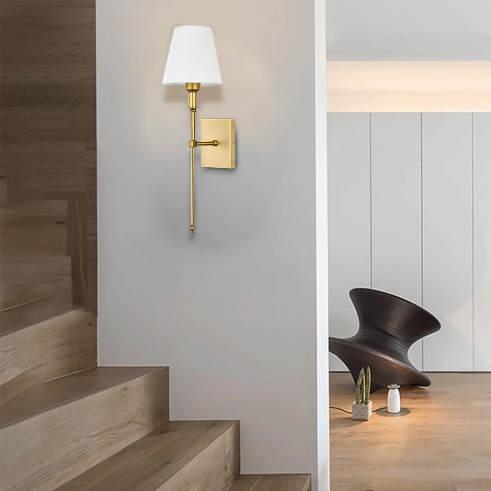 2Pcs Bedside Aisle Light Single Head LED Wall Lamp for Home Bedroom ...