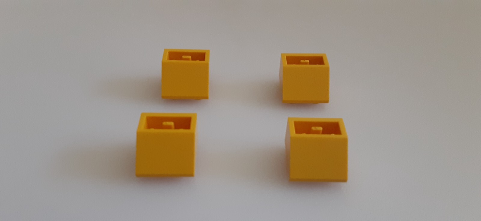 Lego Parts-Slope, Inverted-45 2x2 (#3660) - Yellow - (4) | eBay